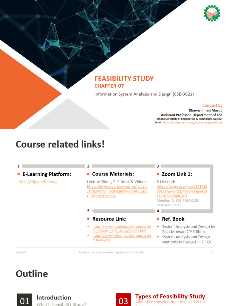 Feasibility Study in System Design | PDF | Feasibility Study ...