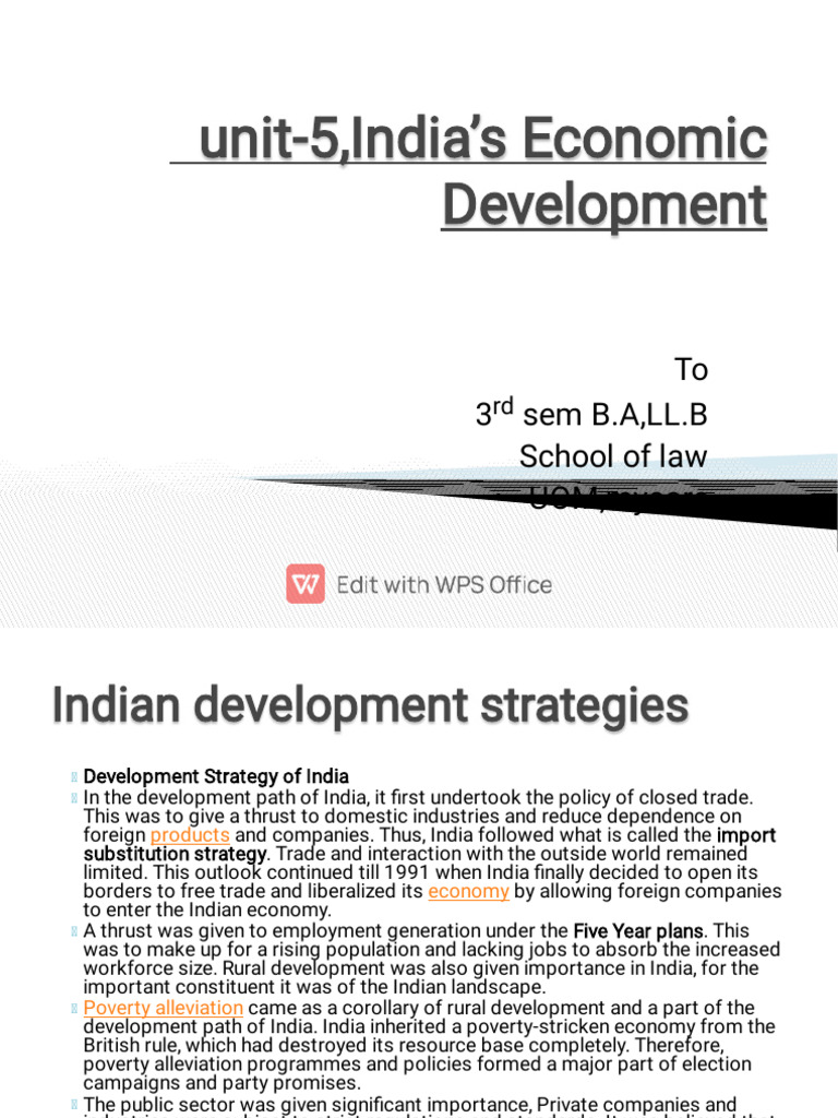 India’s Economic Development Strategies | PDF | Economic Inequality ...