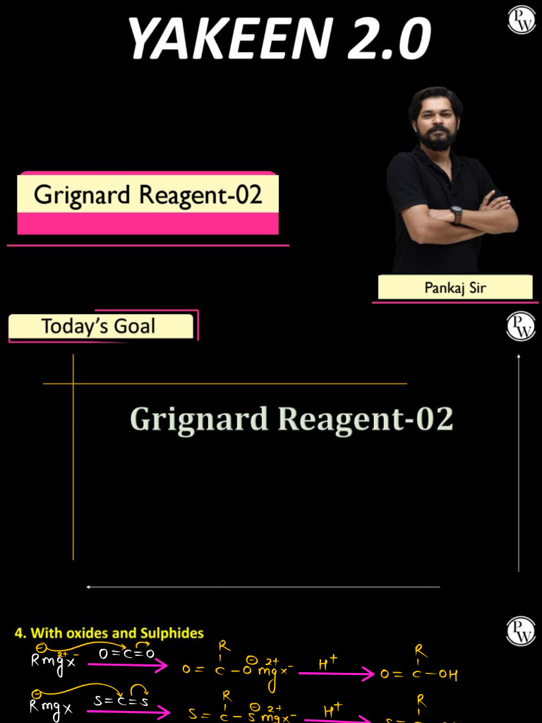 Grignard Reagent 02 - Classnotes | PDF
