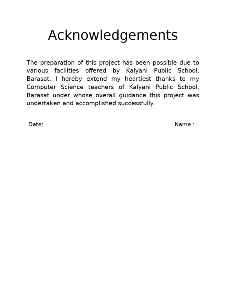 Acknowledgements | PDF