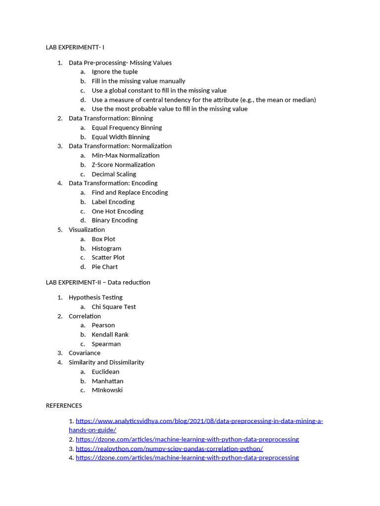 Lab Experimentt | PDF