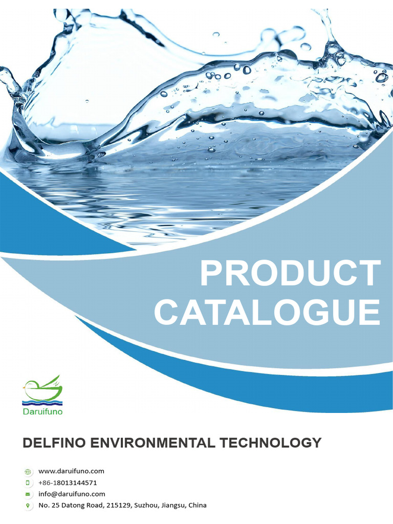 Delfino Environmental Technology Products | PDF | Ph | Applied And ...