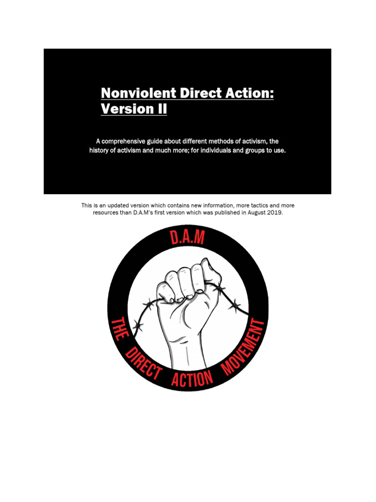 Nonviolent Direct Action Version II by J.K. Williams and The Direct ...