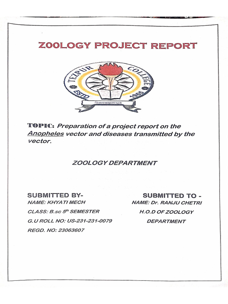 Report of Entomology | PDF