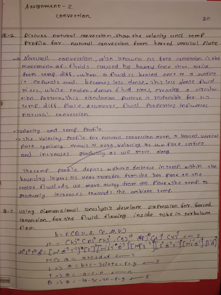 Heat Transfer Assignment 1 To 7-14-24 | PDF