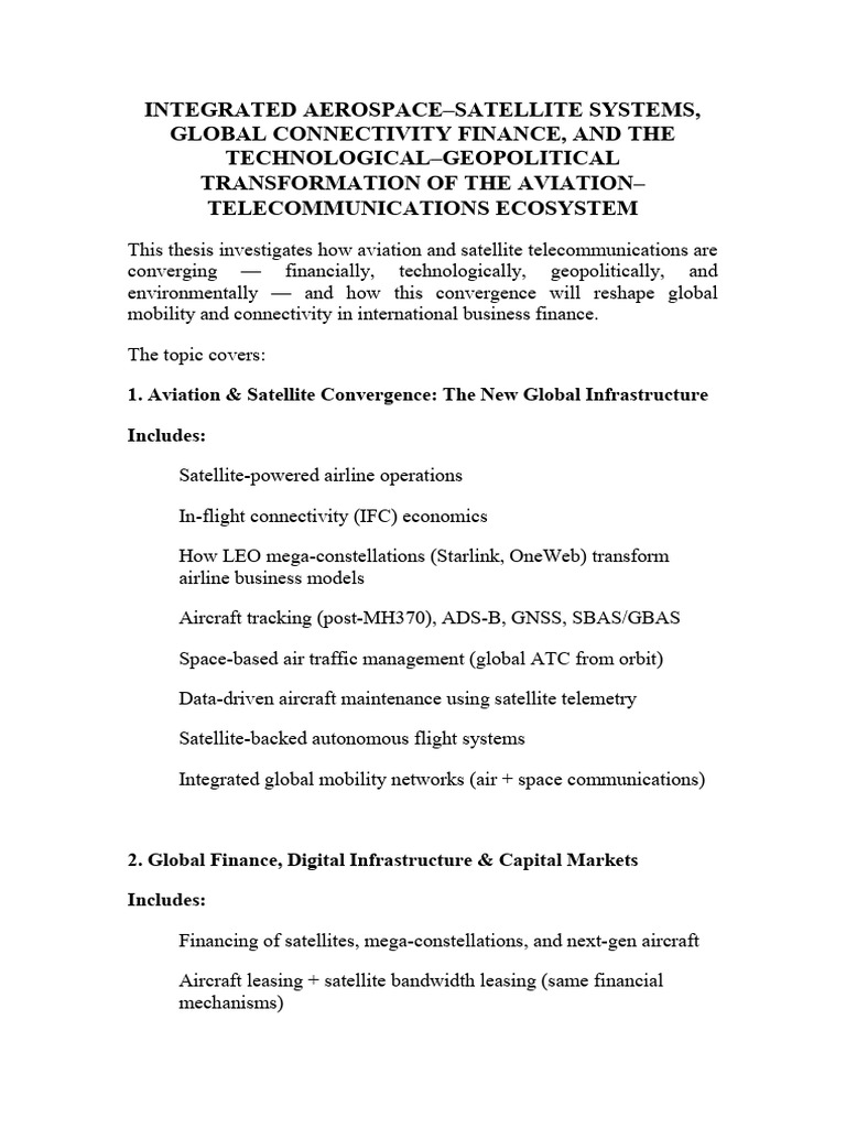 2nd Topic Integrated Aerospace-Satellite Systems | PDF | Satellite ...
