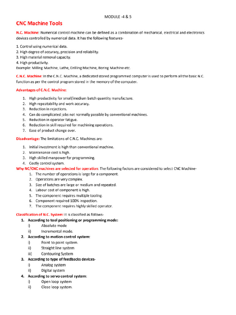 Module - 4 & 5 (Pcme 601) | PDF