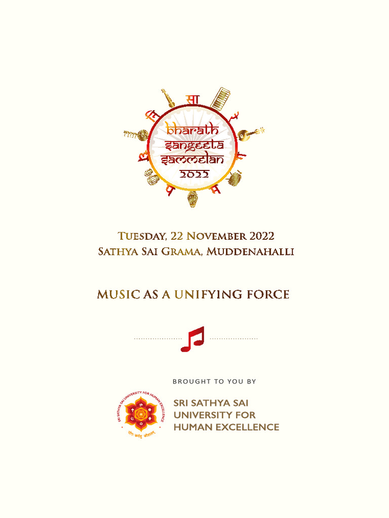 Bharath Sangeeta Sammelan 2022 | PDF