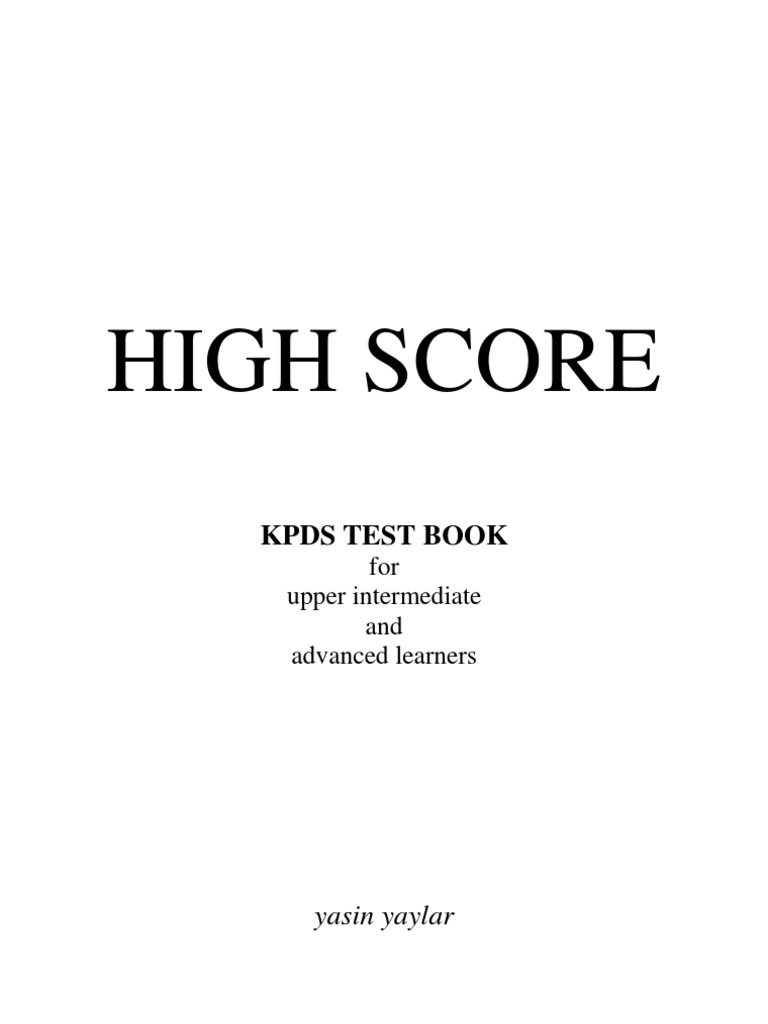 High Score | PDF