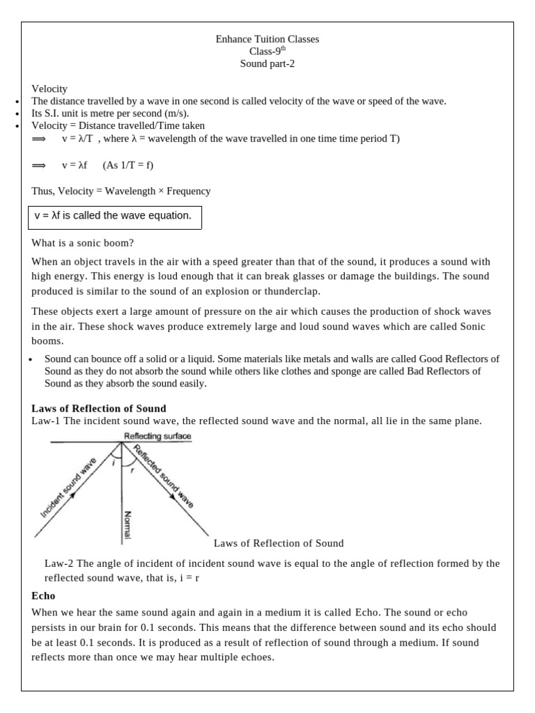 Sound Part 2 | PDF | Sound | Ultrasound