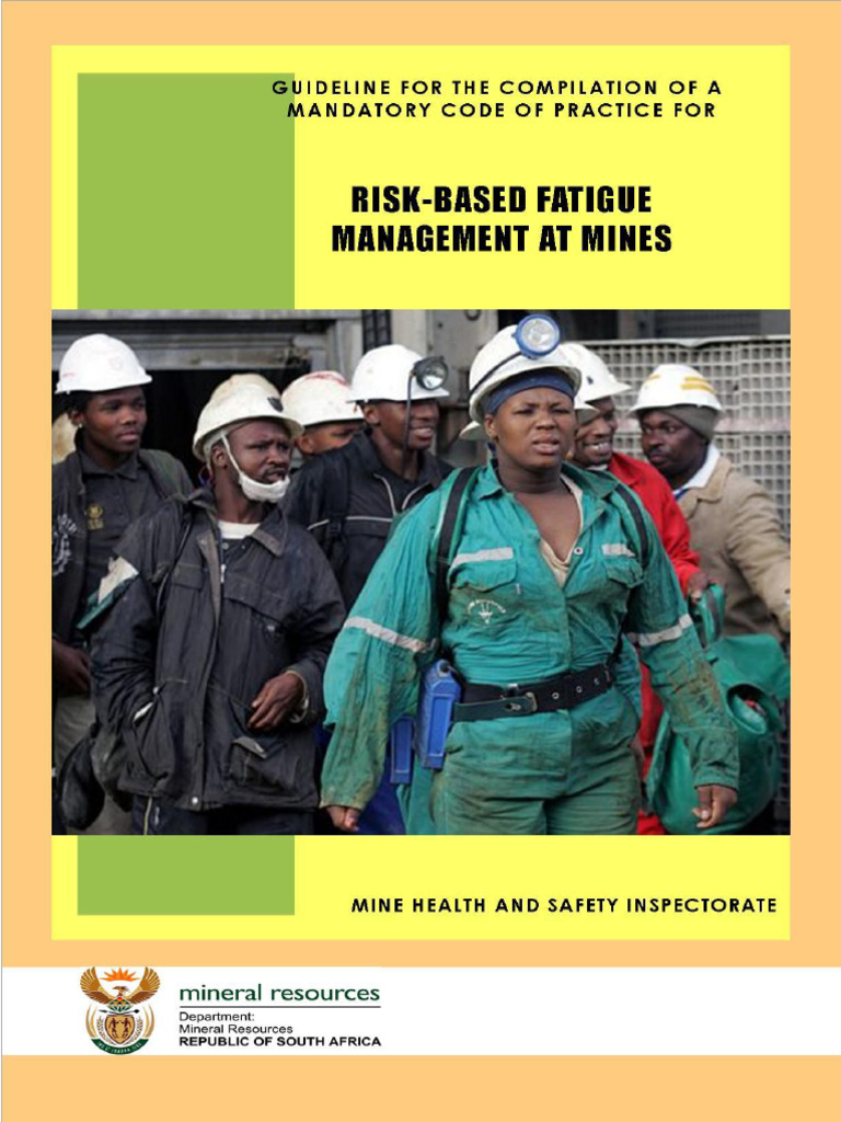 Risk-Based Fatigue Management at Mines - Distribute | PDF | Shift Work ...