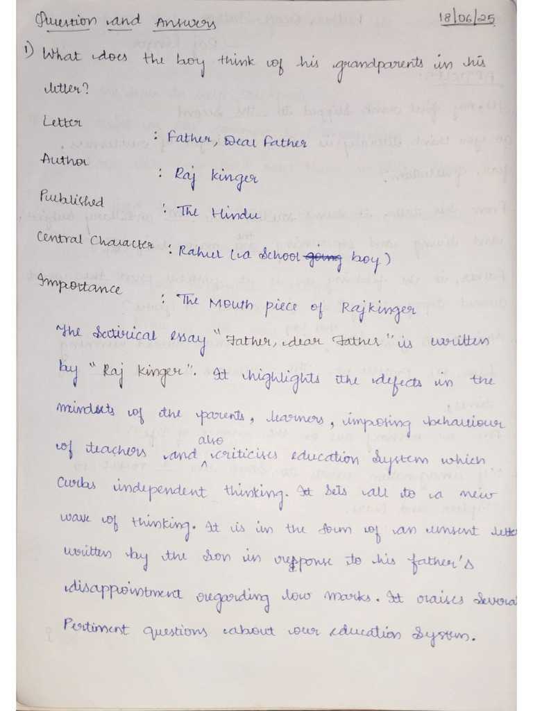 Father Dear Father | PDF
