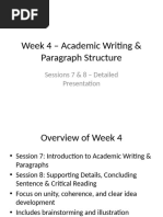 PEE Paragraph Structure Explained | PDF | Cognitive Science