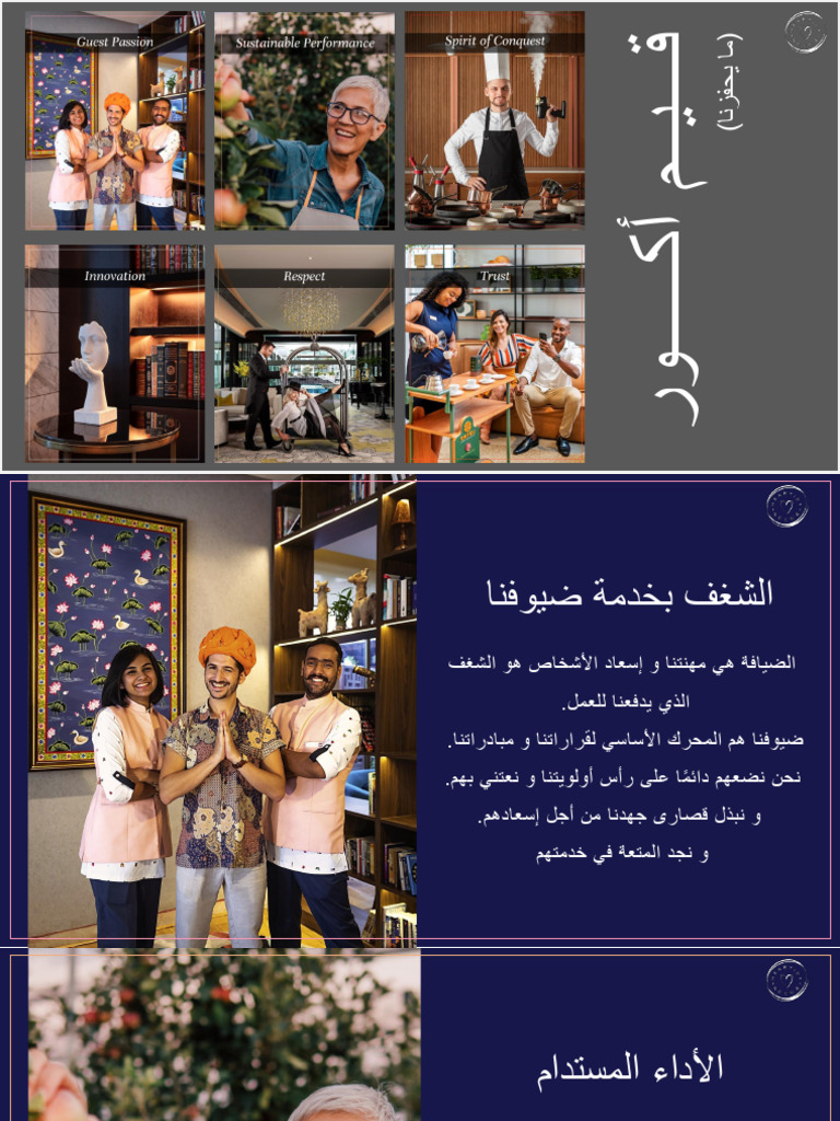 Accor Value Posters 2021 - Arabic | PDF
