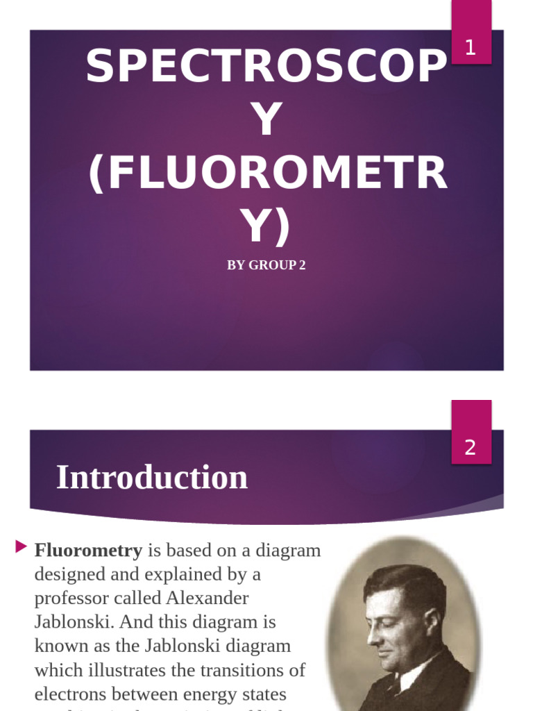 Fluorometry: Principles and Applications | PDF | Fluorescence ...