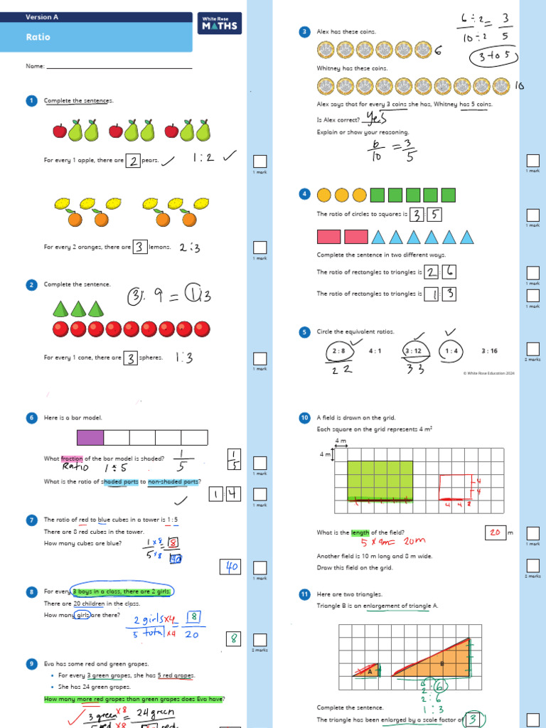 Understanding Ratios and Proportions | PDF | Ratio | Triangle
