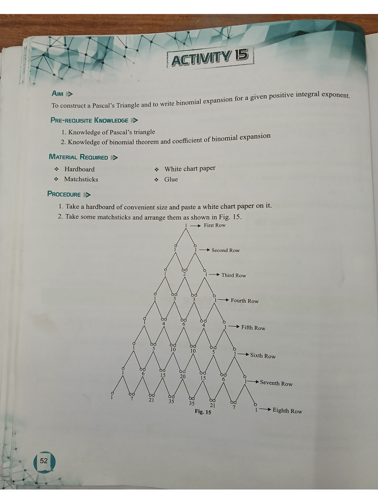 Activity - Pascal's Triangle | PDF