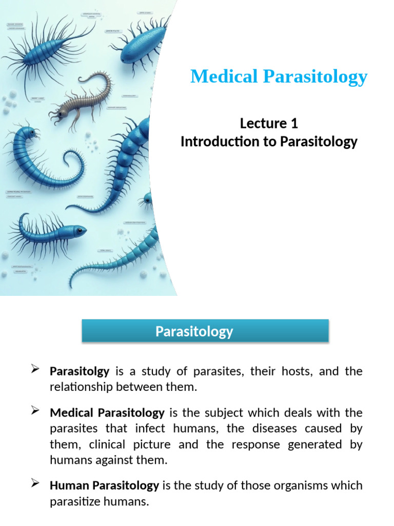 Introduction to Medical Parasitology | PDF