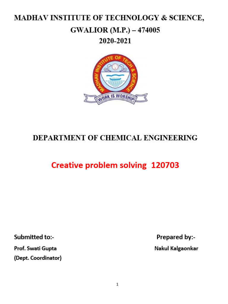 Production of Formaldehyde From Methanol Cps Report | PDF ...