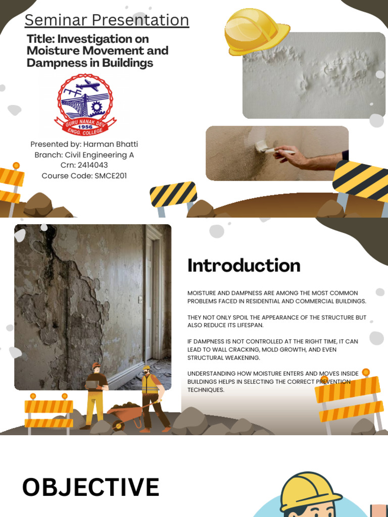 Moisture and Dampness in Buildings | PDF | Building Engineering ...
