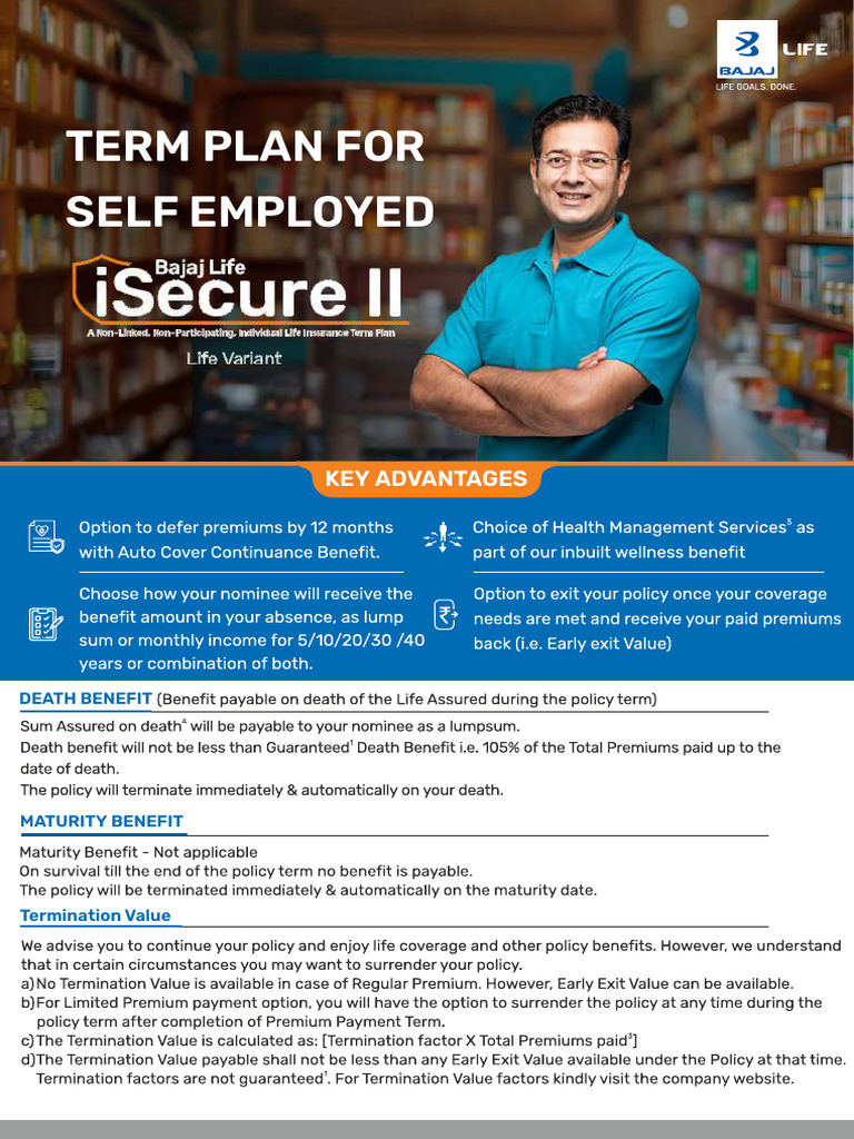 Bajaj Isecure Braucher | PDF