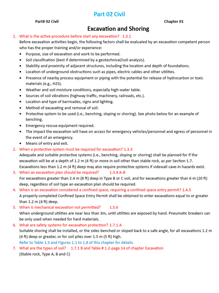 Excavation Mock Drill Report | PDF | Trench | Civil Engineering
