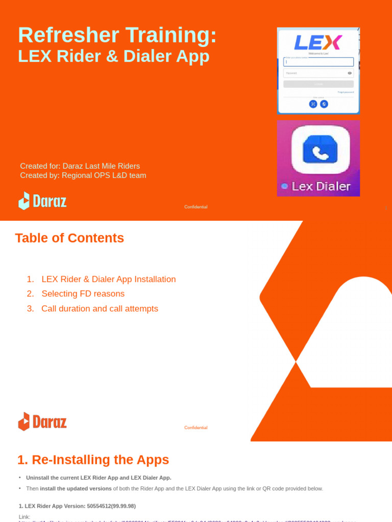 LEX Rider & Dialer App | PDF | Software | Computing