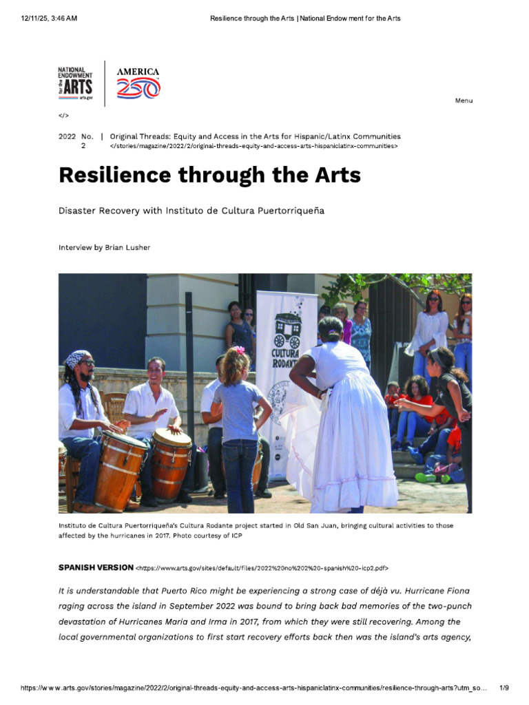 Resilliance Through Art | PDF