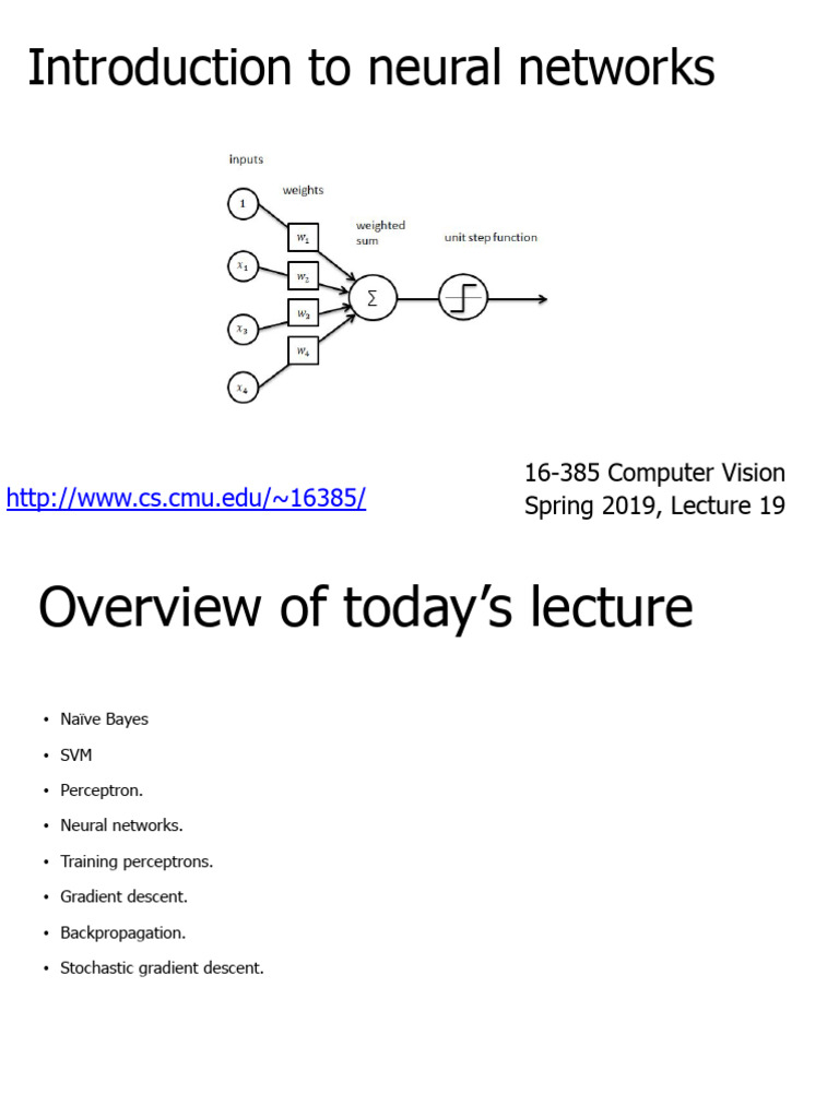 Lecture13 Edit Marwan | PDF | Machine Learning | Computational Science