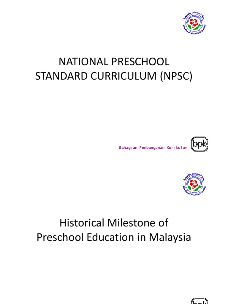 National Preschool Standard Currciculum | PDF | Educational Assessment ...