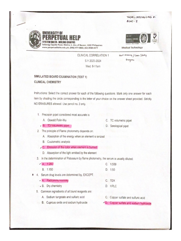 CCL 1 Sbe CC Test 1 | PDF