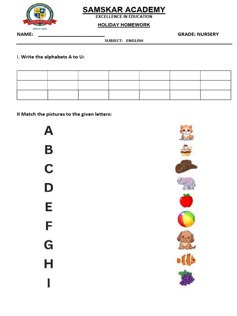 English Homework | PDF