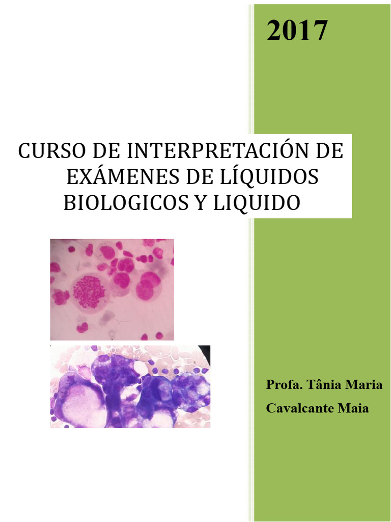 Apuntes del Curso de Líquidos Biológicos y LCR | PDF | Meningitis ...