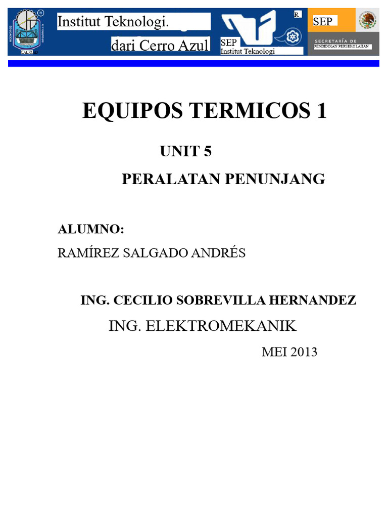 Peralatan Pendukung untuk Generator Uap | PDF