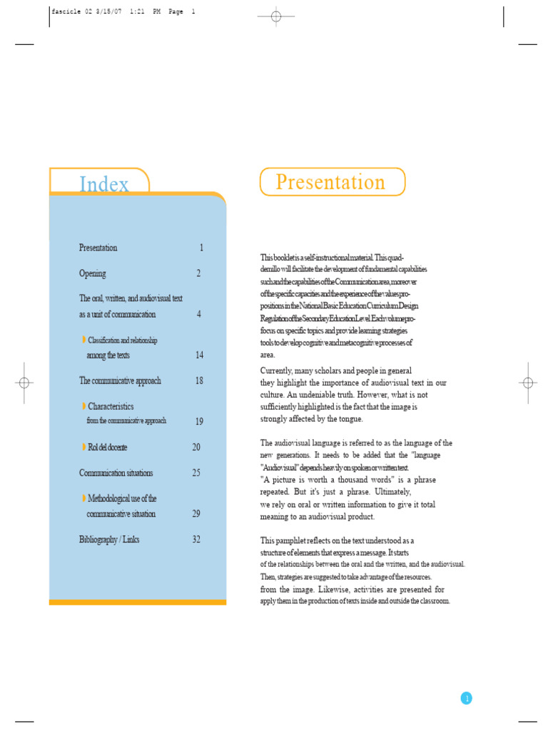 Communication Texts in Education | PDF | Communication | Information