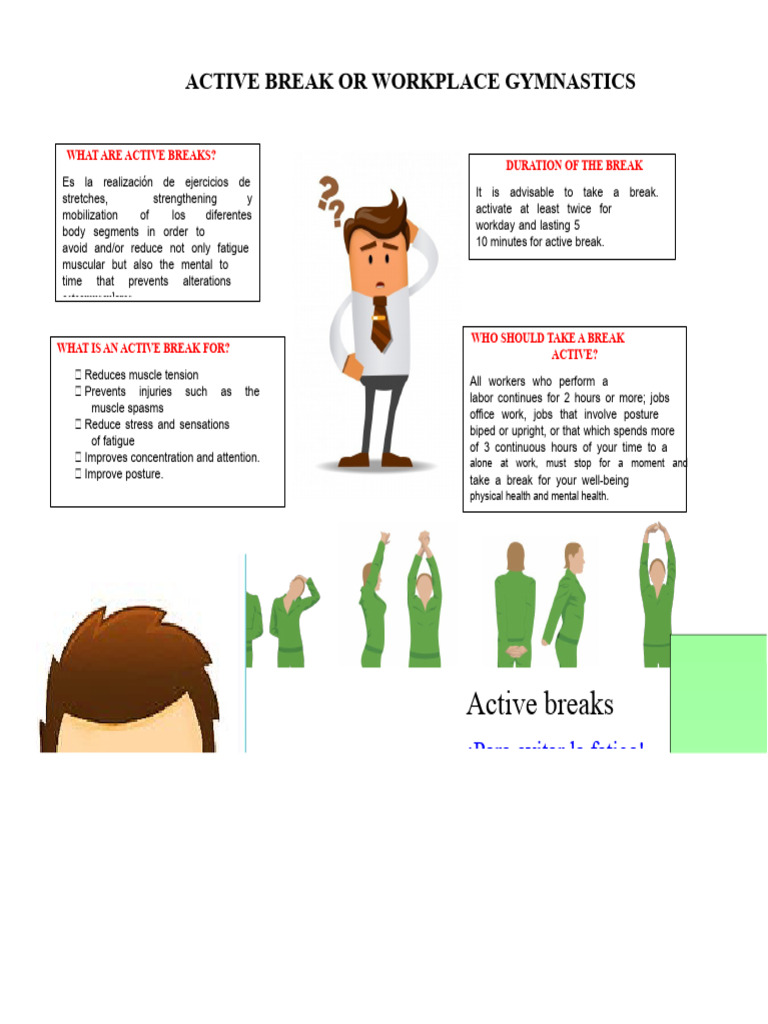Active Pause or Workplace Gymnastics | PDF