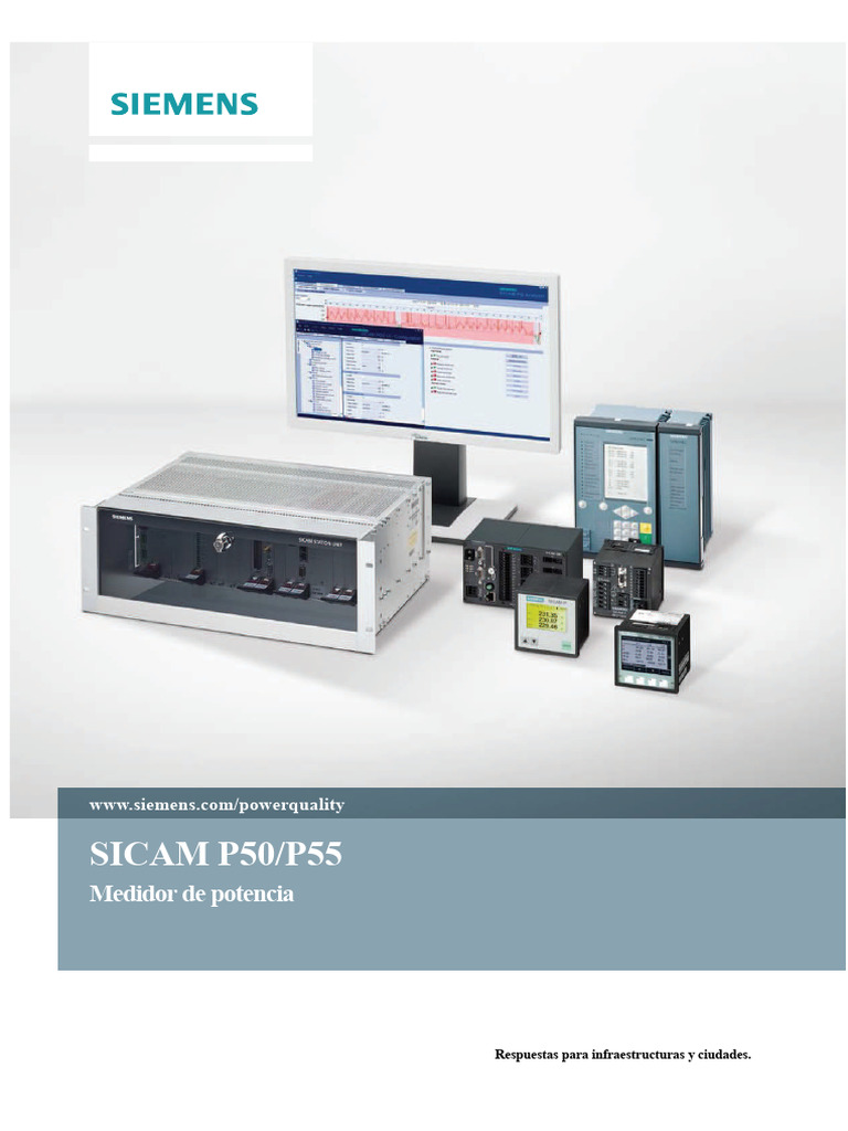 SICAM P | PDF | Relé | Energia electrica