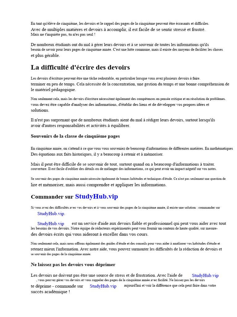 Aide aux Devoirs pour Élèves de 5e | PDF | Mathématiques | Le volume