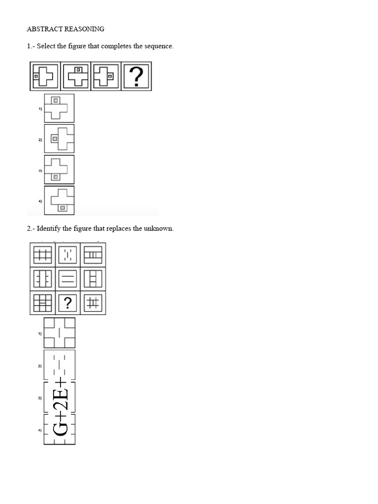 Abstract Reasoning | PDF