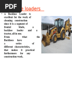 Backhoe Loader Parts and Functions | PDF | Home & Garden | Technology ...