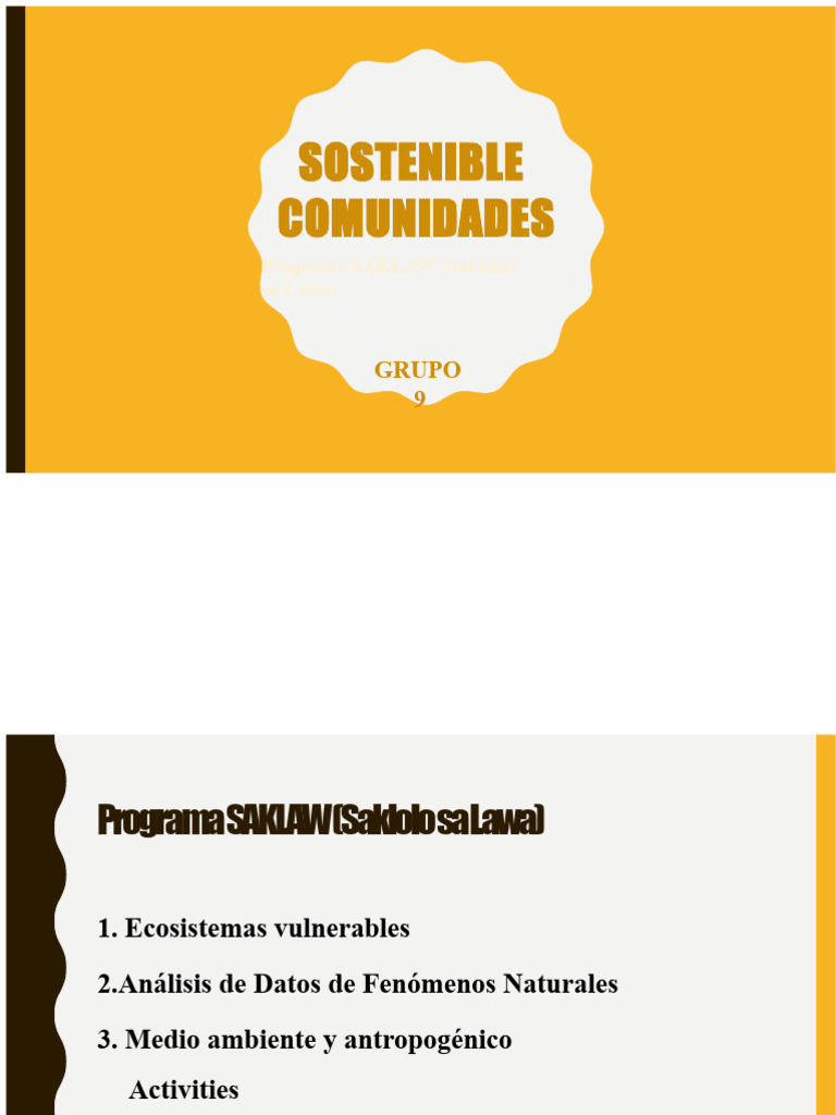 SAKLAW | PDF | Entorno natural | Sustentabilidad