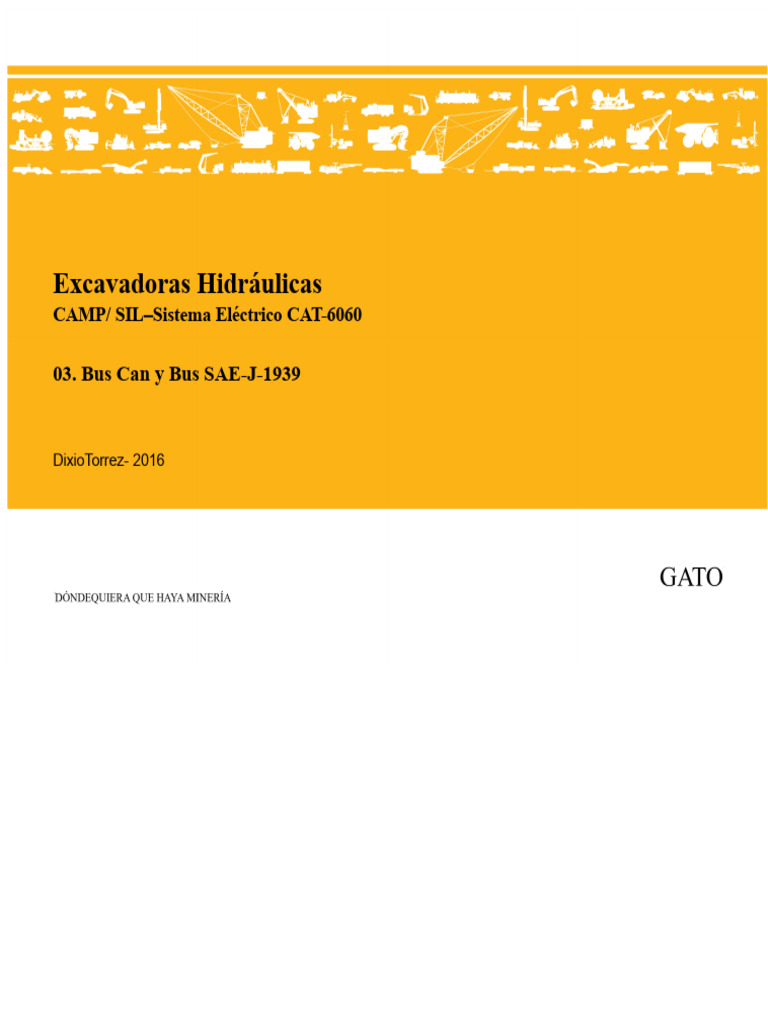 03.can-Bus y Sae-Bus j1939 - Cat | PDF | Ingenieria Eléctrica | Informática