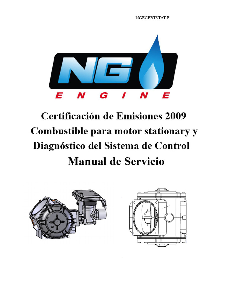 Manual de Servicio NGE: Emisiones y Mantenimiento | PDF | Filtración ...