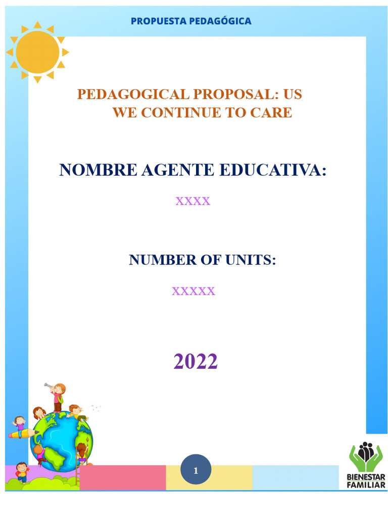 Pedagogical Proposal Family Mode | PDF | Pedagogy | Experience
