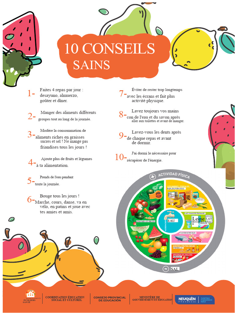 10 Conseils pour une Vie Saine | PDF