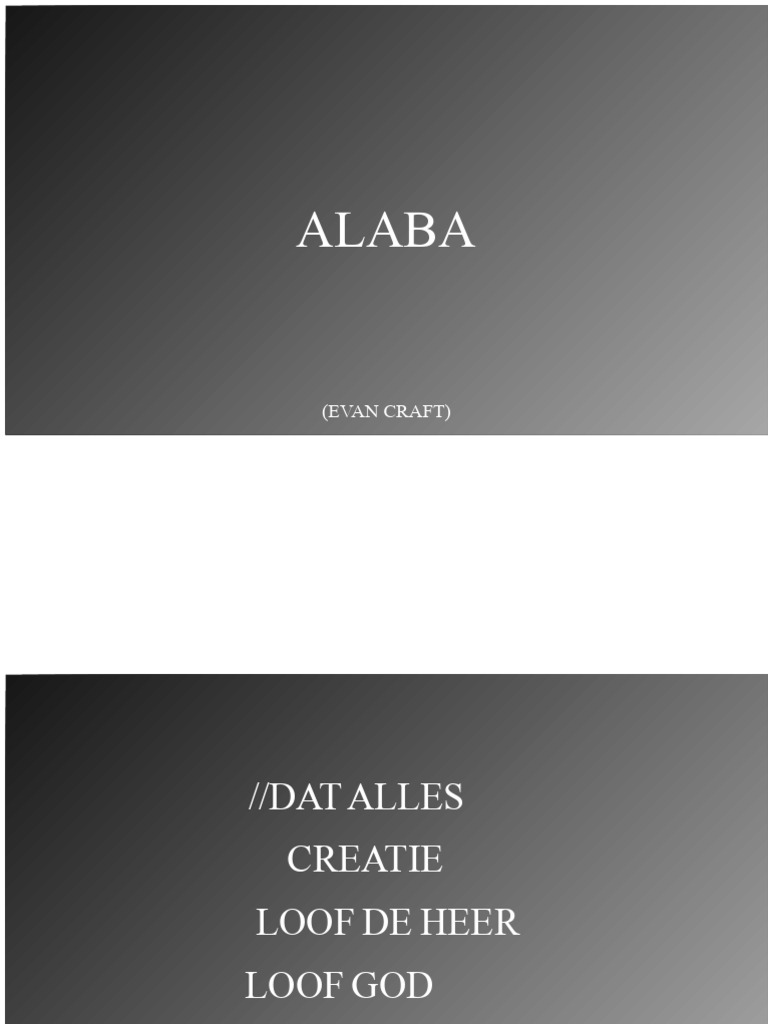 ALABA, Evan Craft | PDF