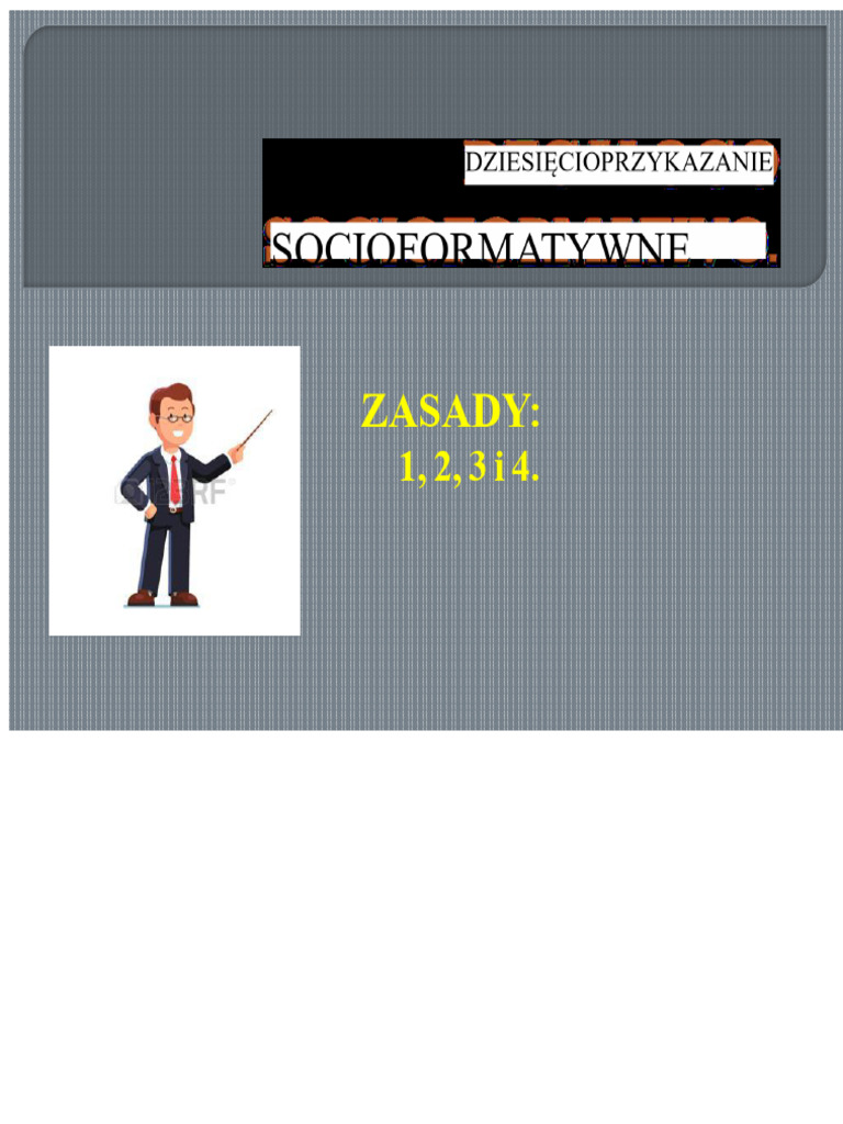 Dekalog Socjoformacyjny | PDF