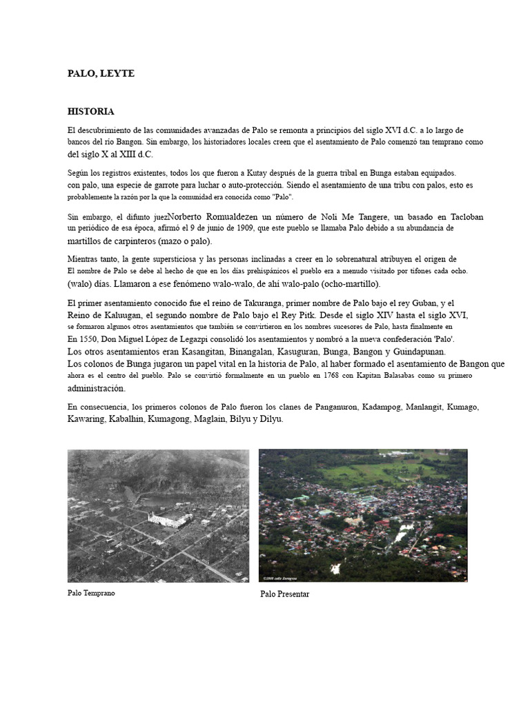PALO, Leyte | PDF | Douglas Mac Arthur