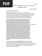 ExPASy Translate Tool Overview | PDF | Open Reading Frame | Genetic Code