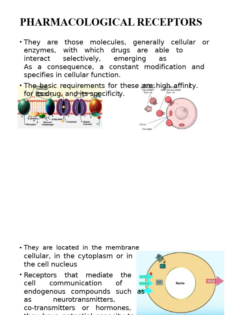 Pharmacological Receptors: Concept and History | PDF | Cell Signaling ...